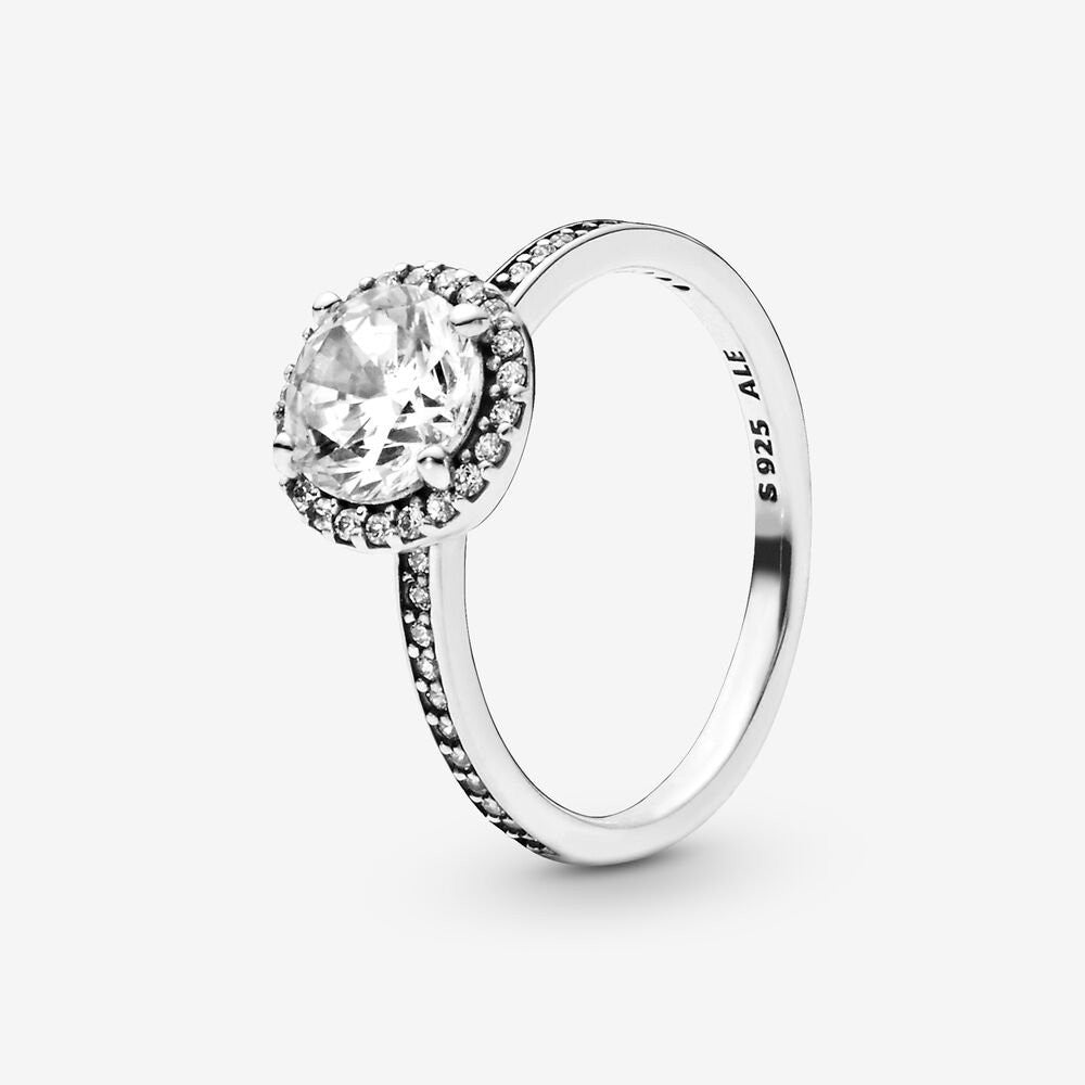 Pandora Sparkling Light Point Ring with Stone – Armando Poggi